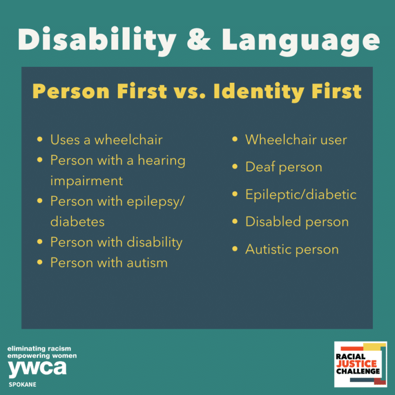 Person-First vs. Identity-First Language – YWCA Spokane
