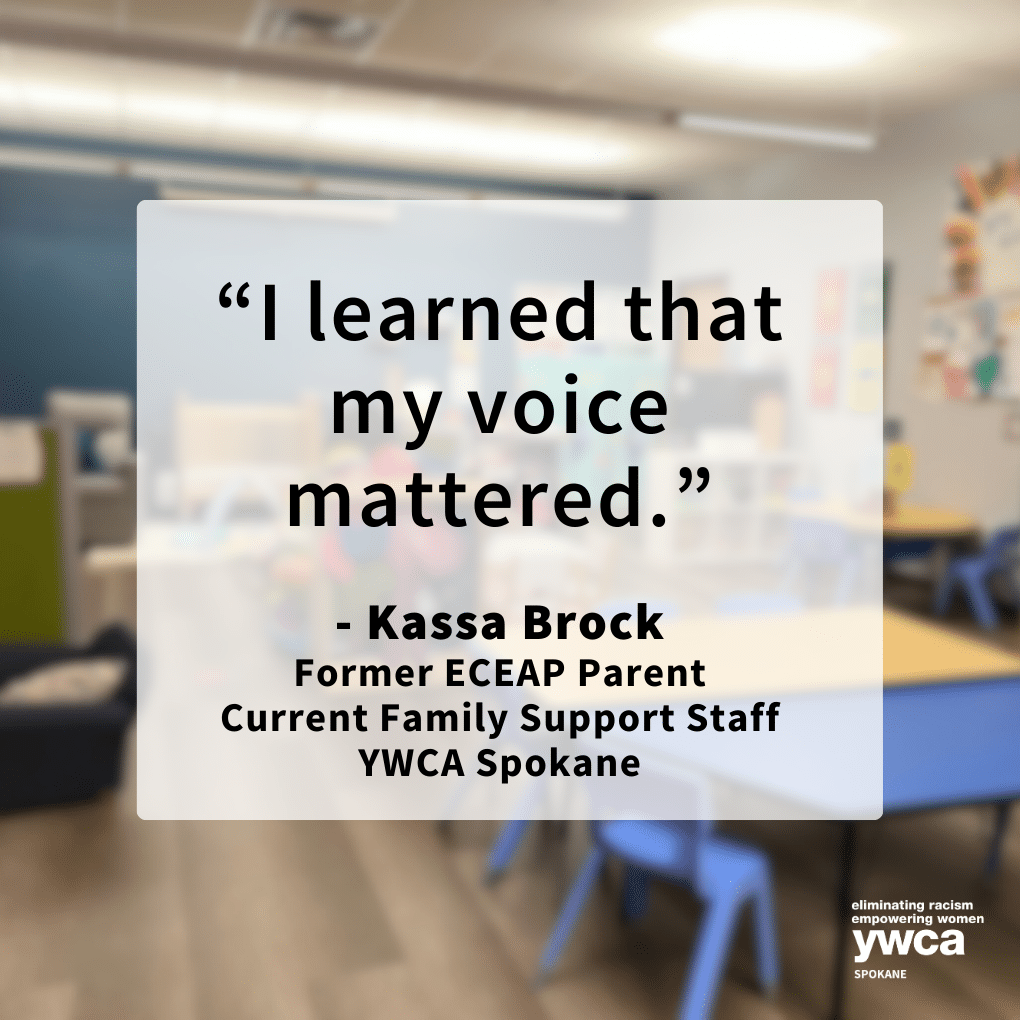 Mission Moment – ECEAP Parent Advocacy – YWCA Spokane
