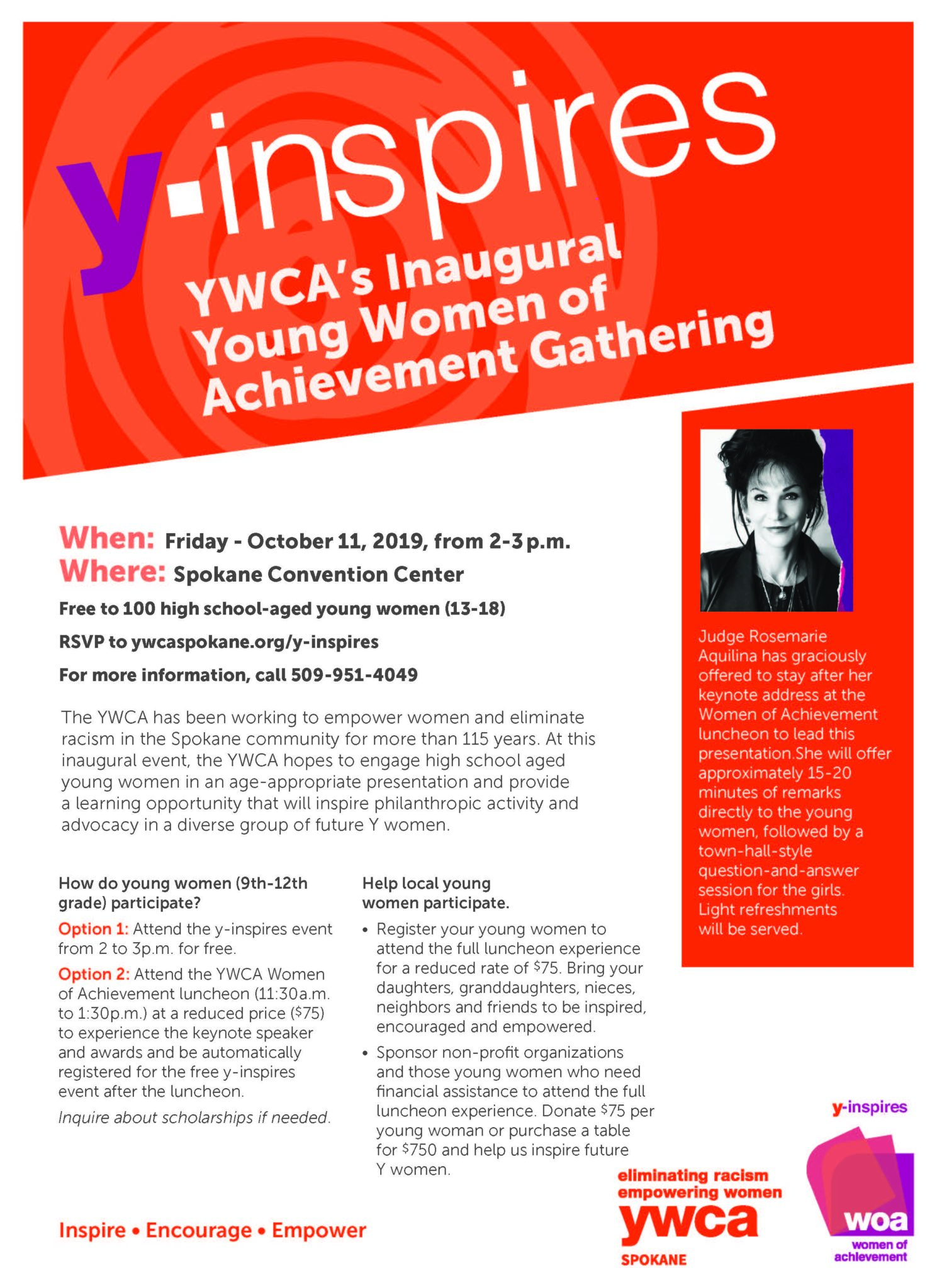 Y-Inspires | YWCA Spokane
