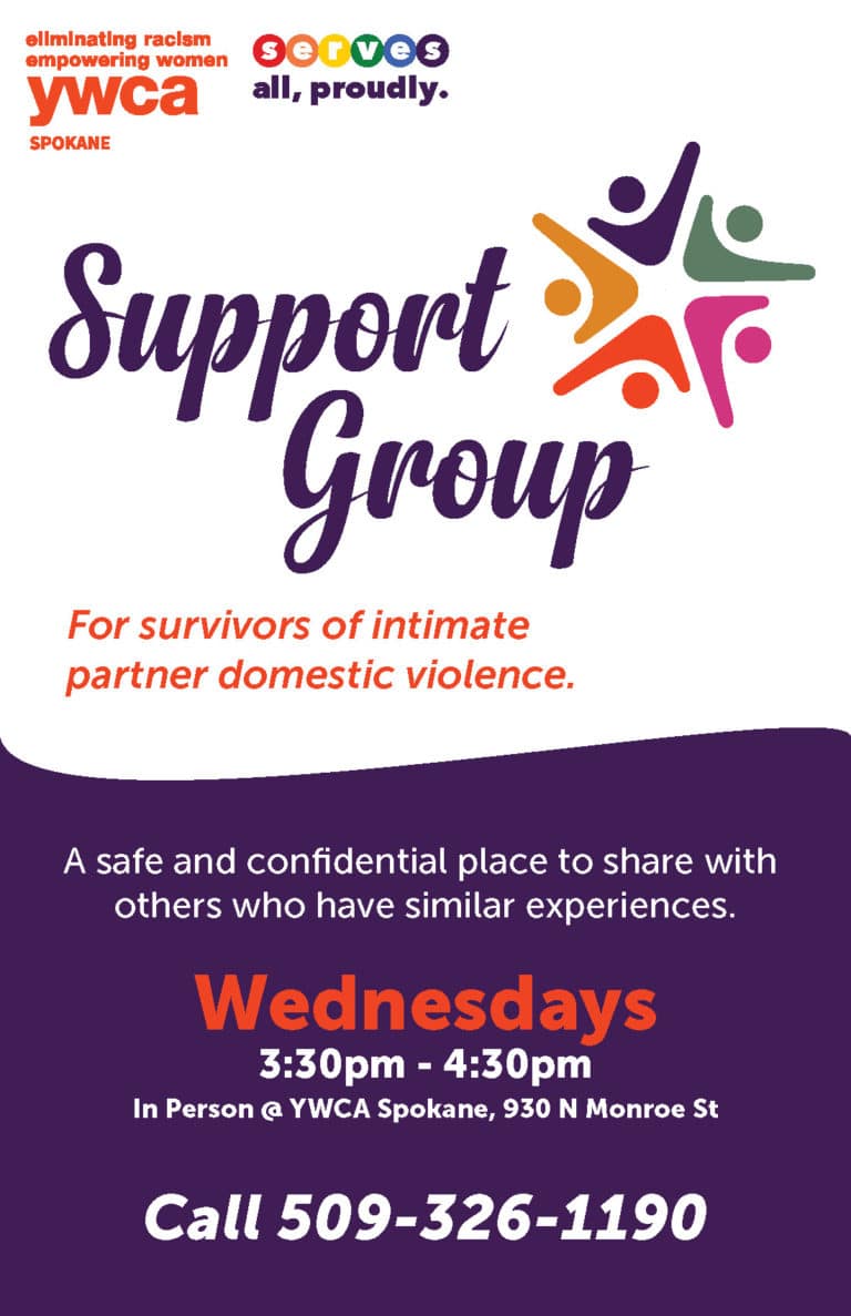 Support Group Flyer | YWCA Spokane